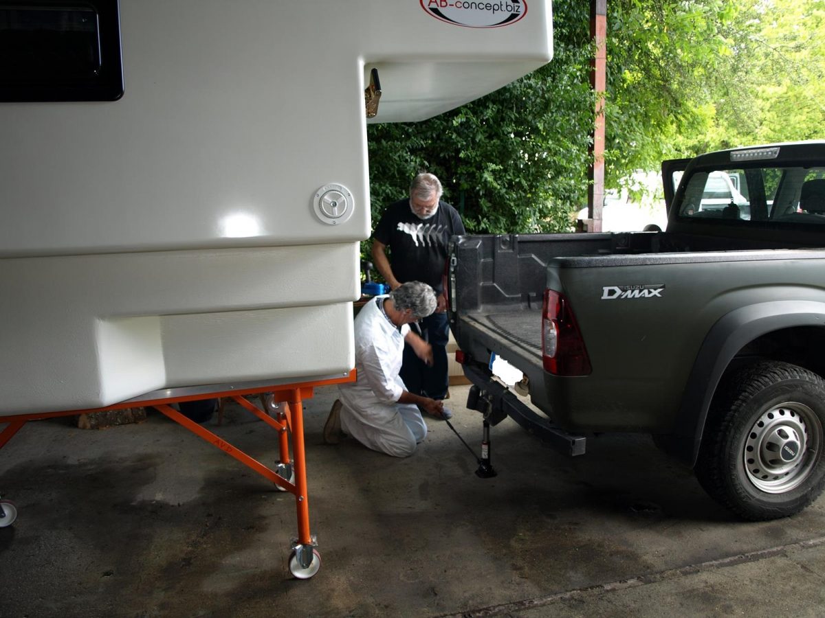 Cellule « AB Concept » sur porteur 4×4 ISUZU D-MAX (NÂ° 540) (VENDU ...